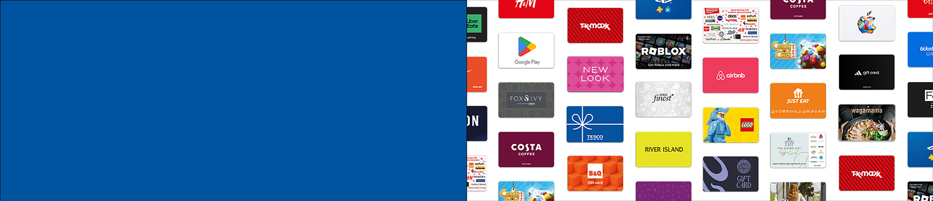 Gift Cards | Tesco Gift Cards